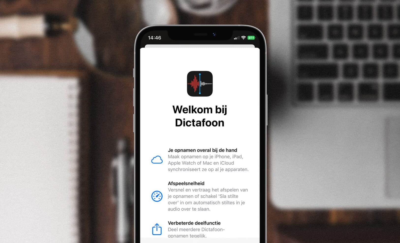 Dit kun je met de Dictafoon op je iPhone | Ben Blog