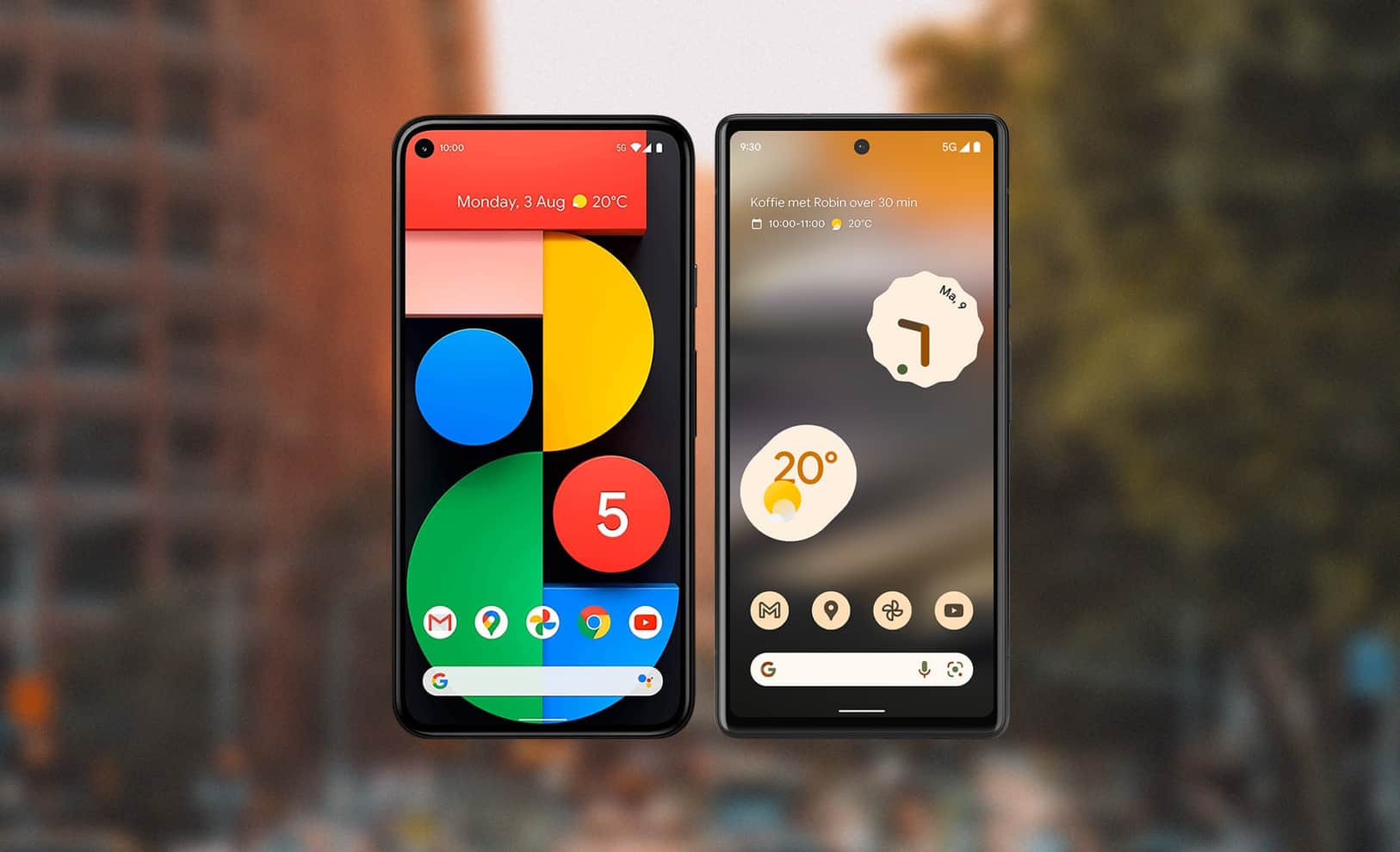 Google Pixel 5a vs Google Pixel 6a: de verschillen | Ben Blog