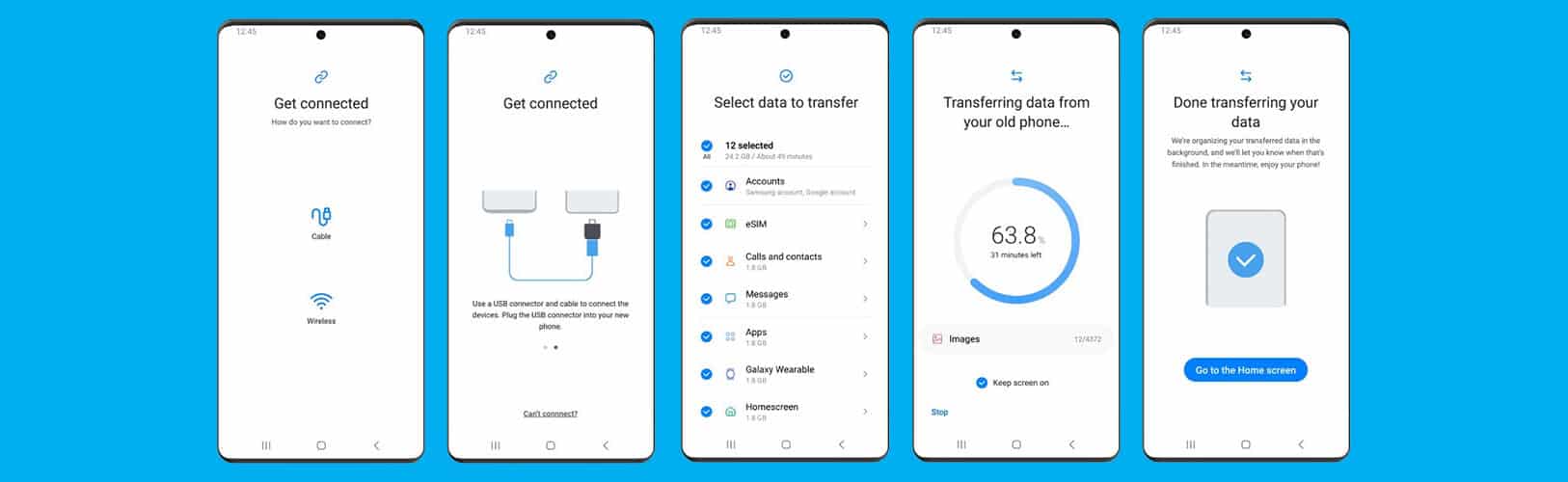 Gegevens overzetten met Samsung Smart Switch | Ben Blog