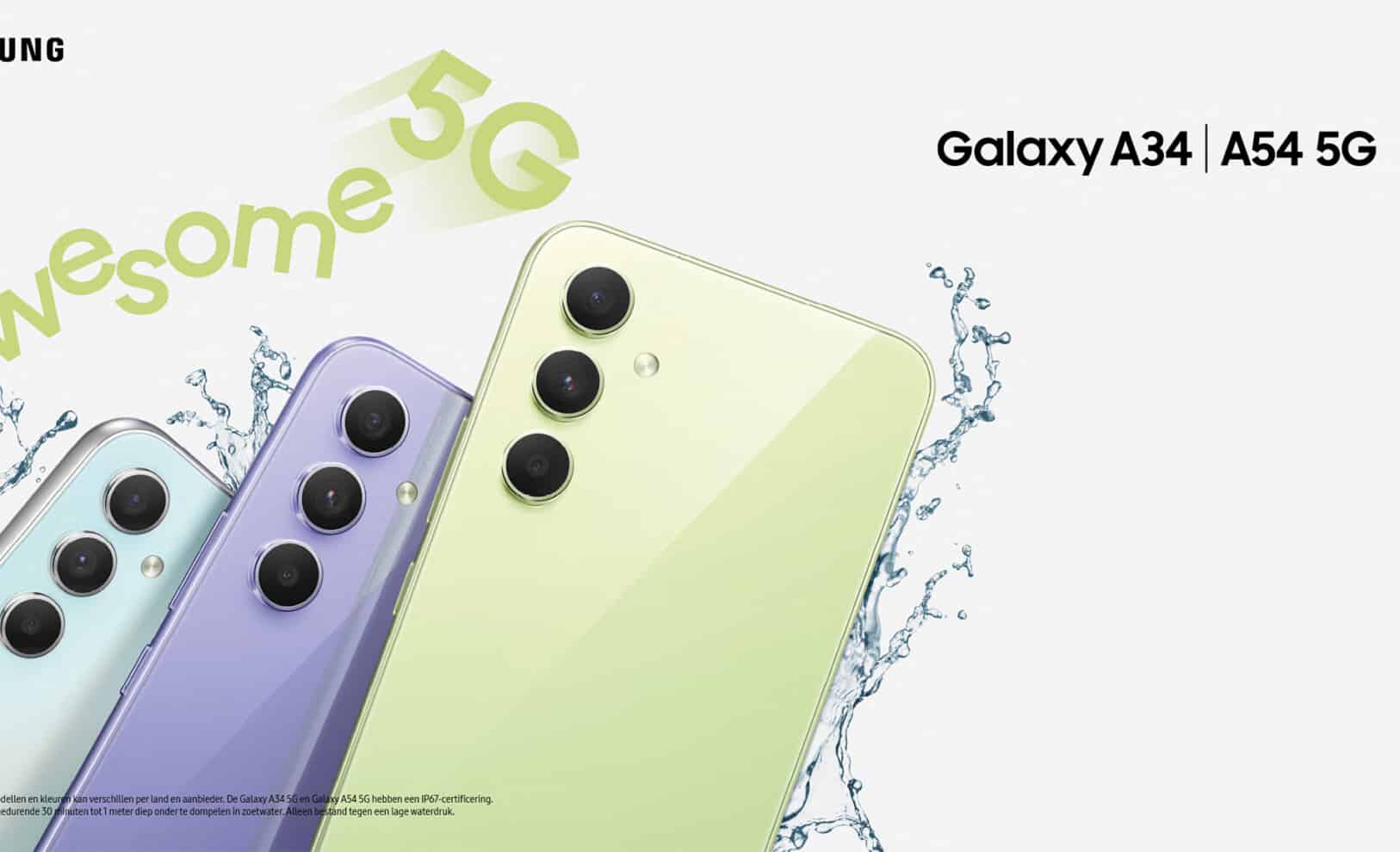 Telefoons Samsung Galaxy A serie vergelijken | Ben Blog