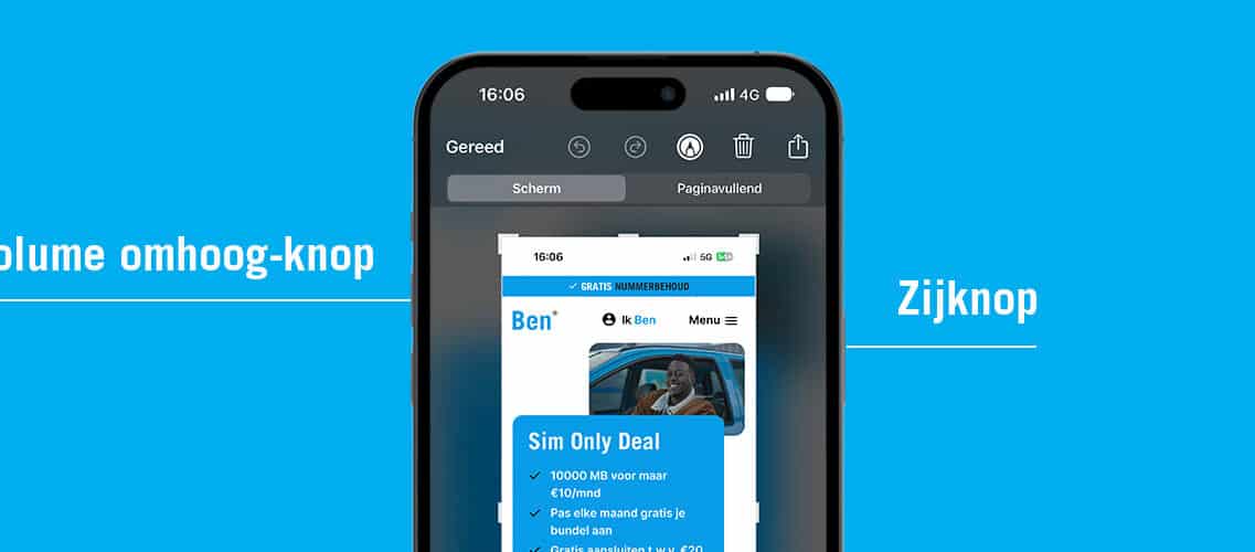 Een screenshot maken op je telefoon: zo werkt dit | Ben Blog