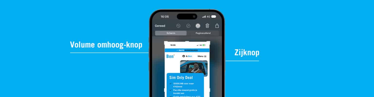 Een screenshot maken op je telefoon: zo werkt dit | Ben Blog