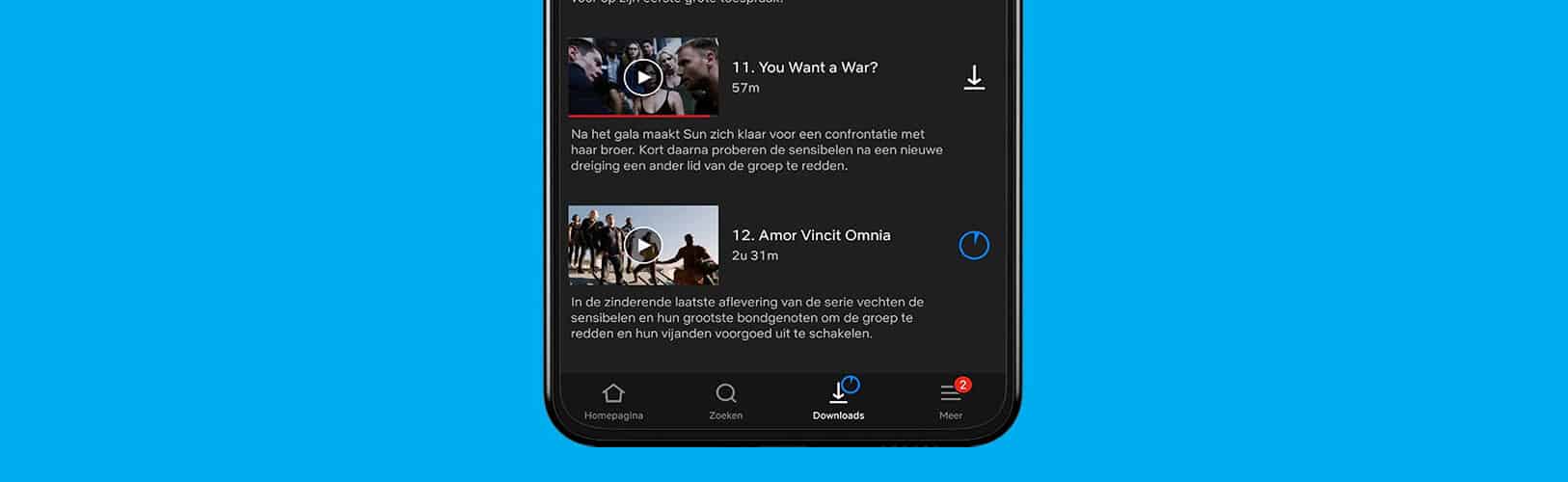 Netflix offline kijken en data besparen | Ben Blog