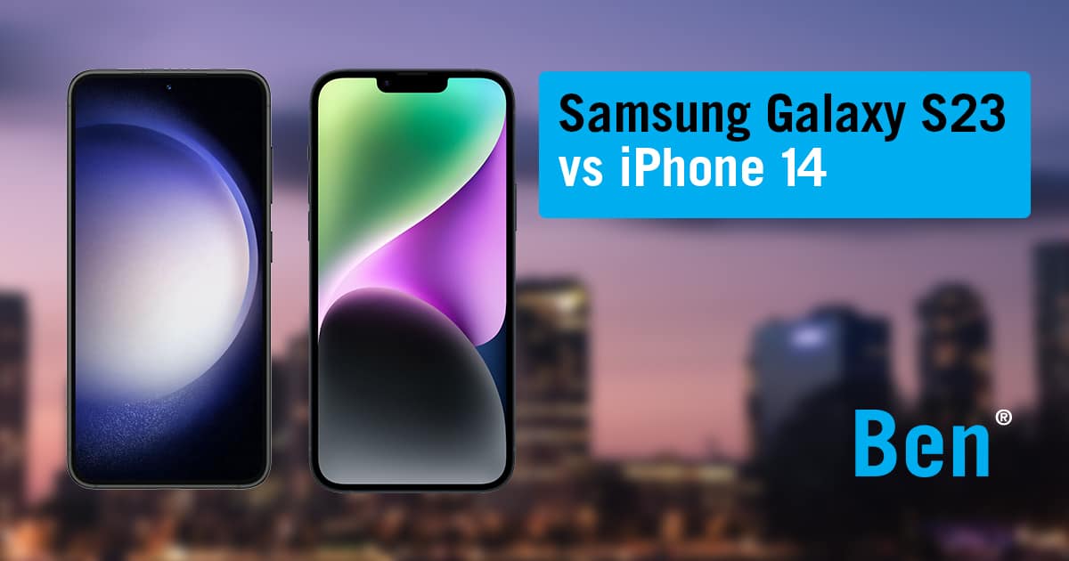Samsung Galaxy S23 vs iPhone 14 | Ben Blog